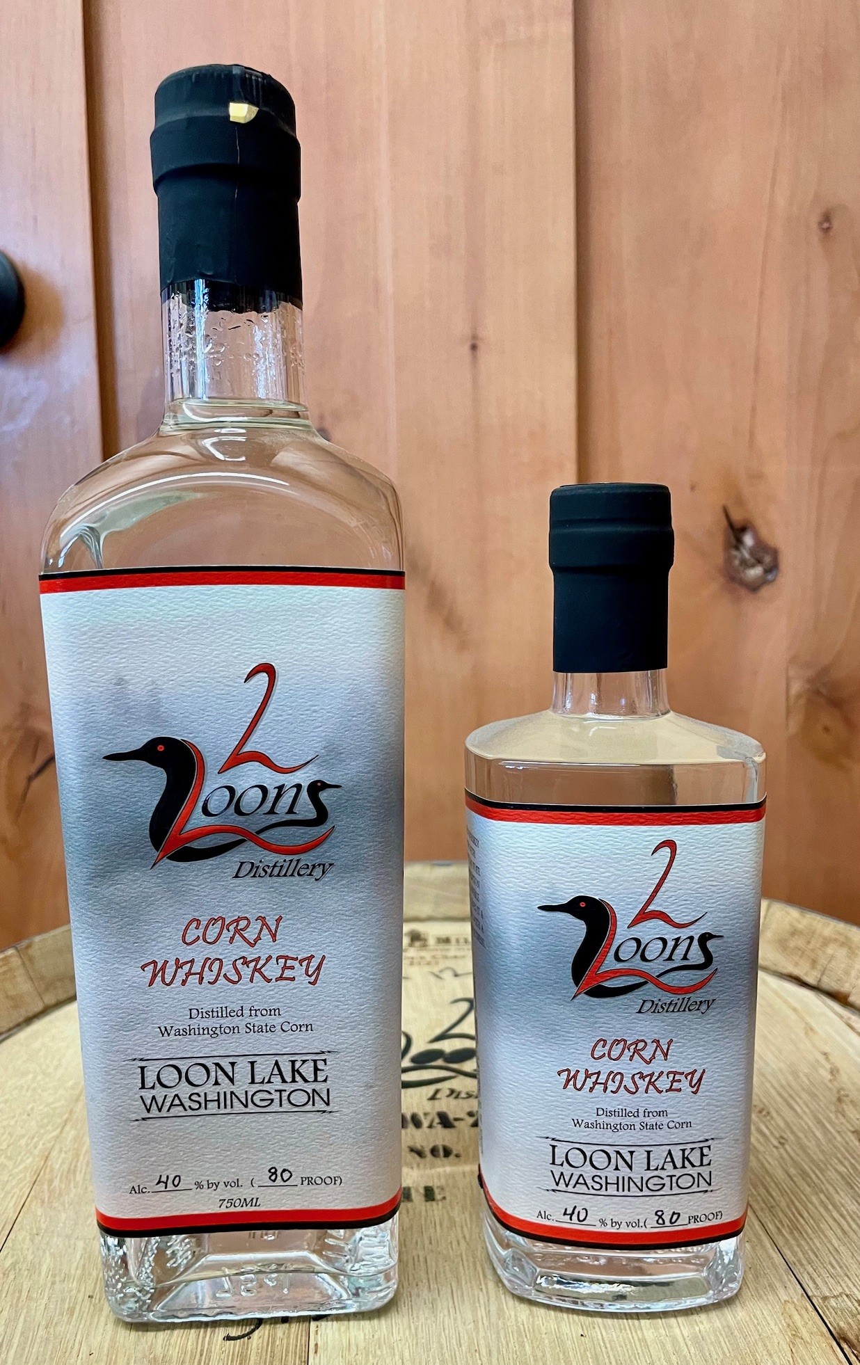 White Corn Whiskey – 2 Loons Distillery